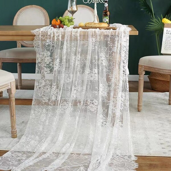 Lace Tablecloth - Etsy
