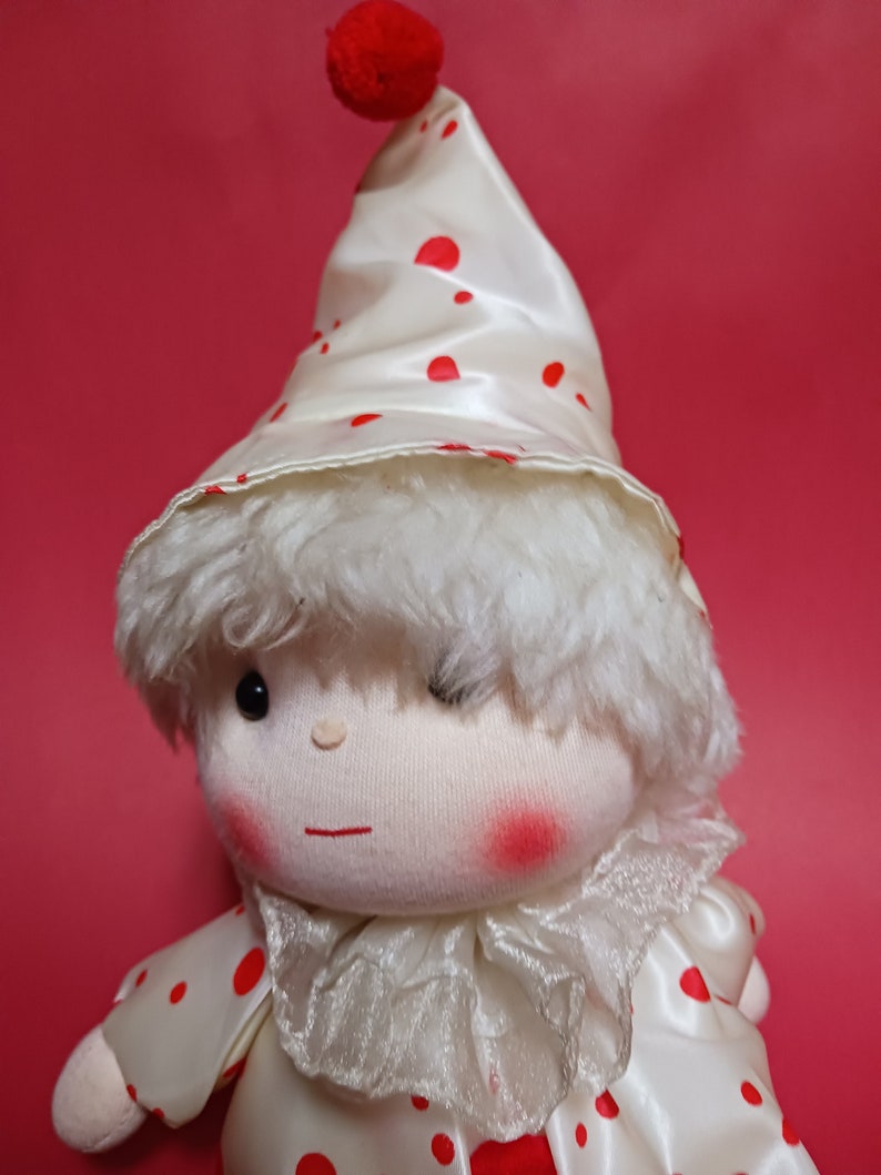 Vintage Musical Clown Doll: Moving Head, Fun World Collectible - Etsy