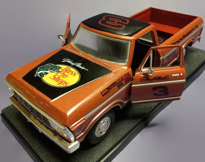 Dale Earnhardt Bass Pro Custom Fantasy Truck and Car. Dicast 1/24 1979 ...