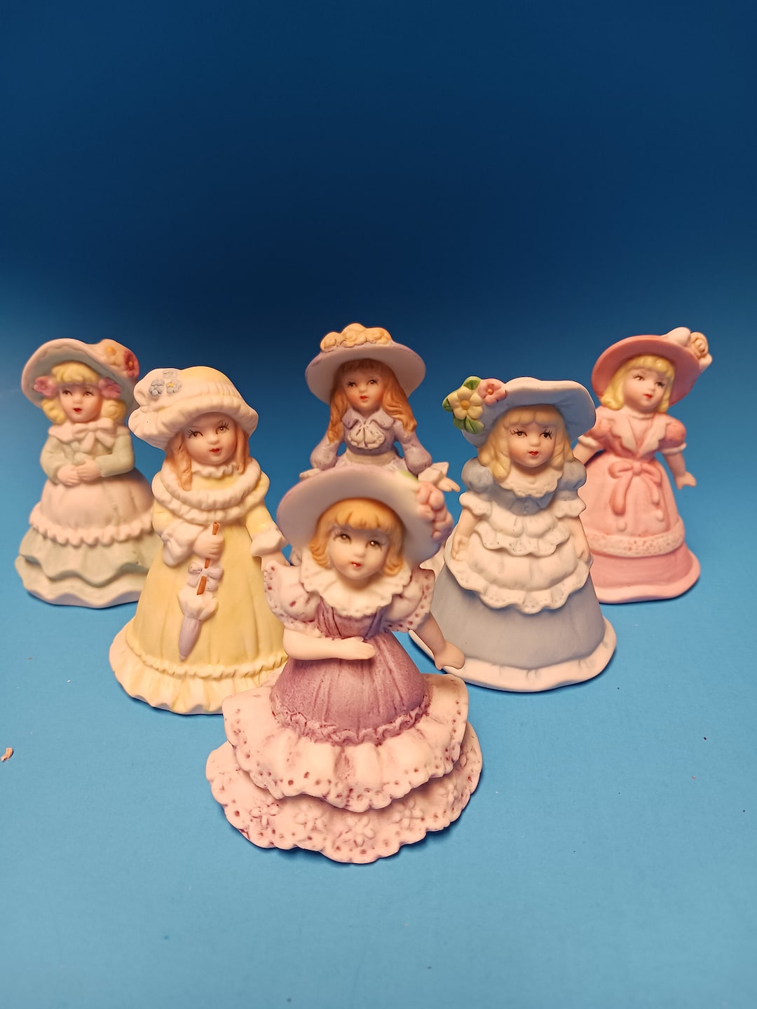 Vintage Bell Figurines A Dave Grossman Design Made in Japan - Etsy