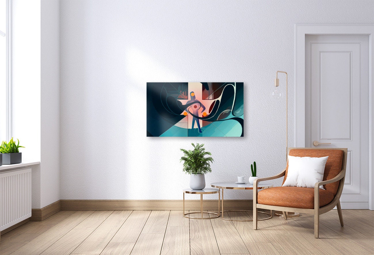 Abstract Sci-fi Art Print. - Etsy