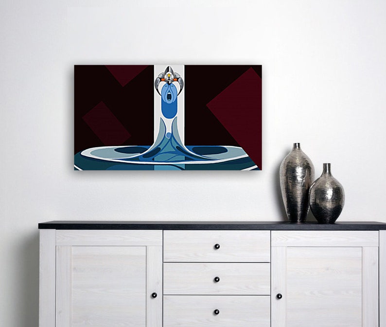 Abstract Sci-fi Art Print. - Etsy