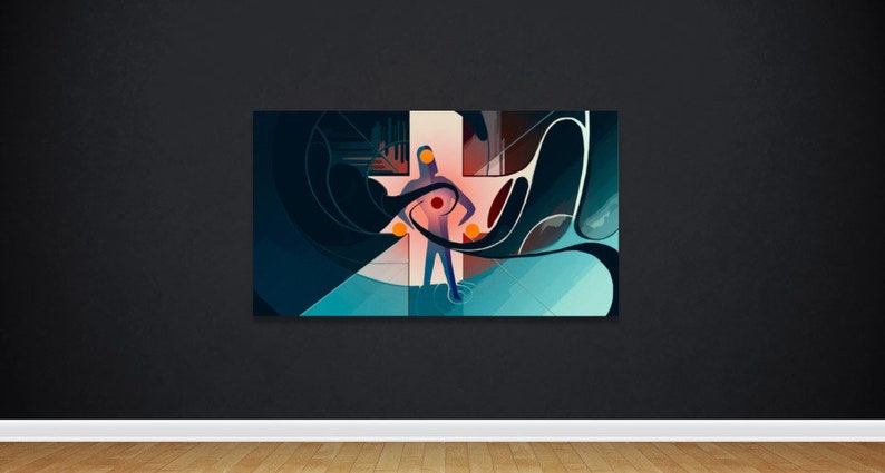 Abstract Sci-fi Art Print. - Etsy