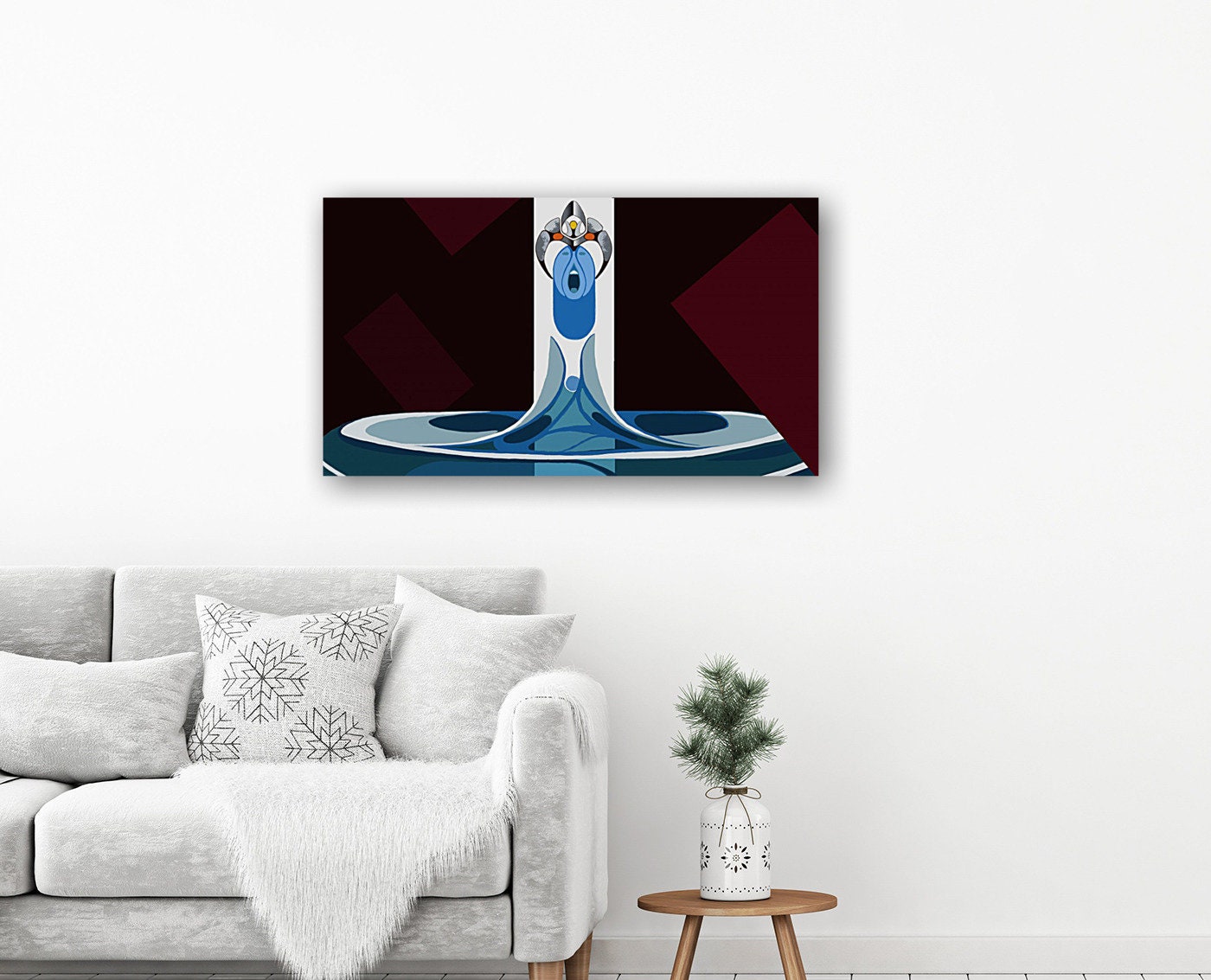 Abstract Sci-fi Art Print. - Etsy