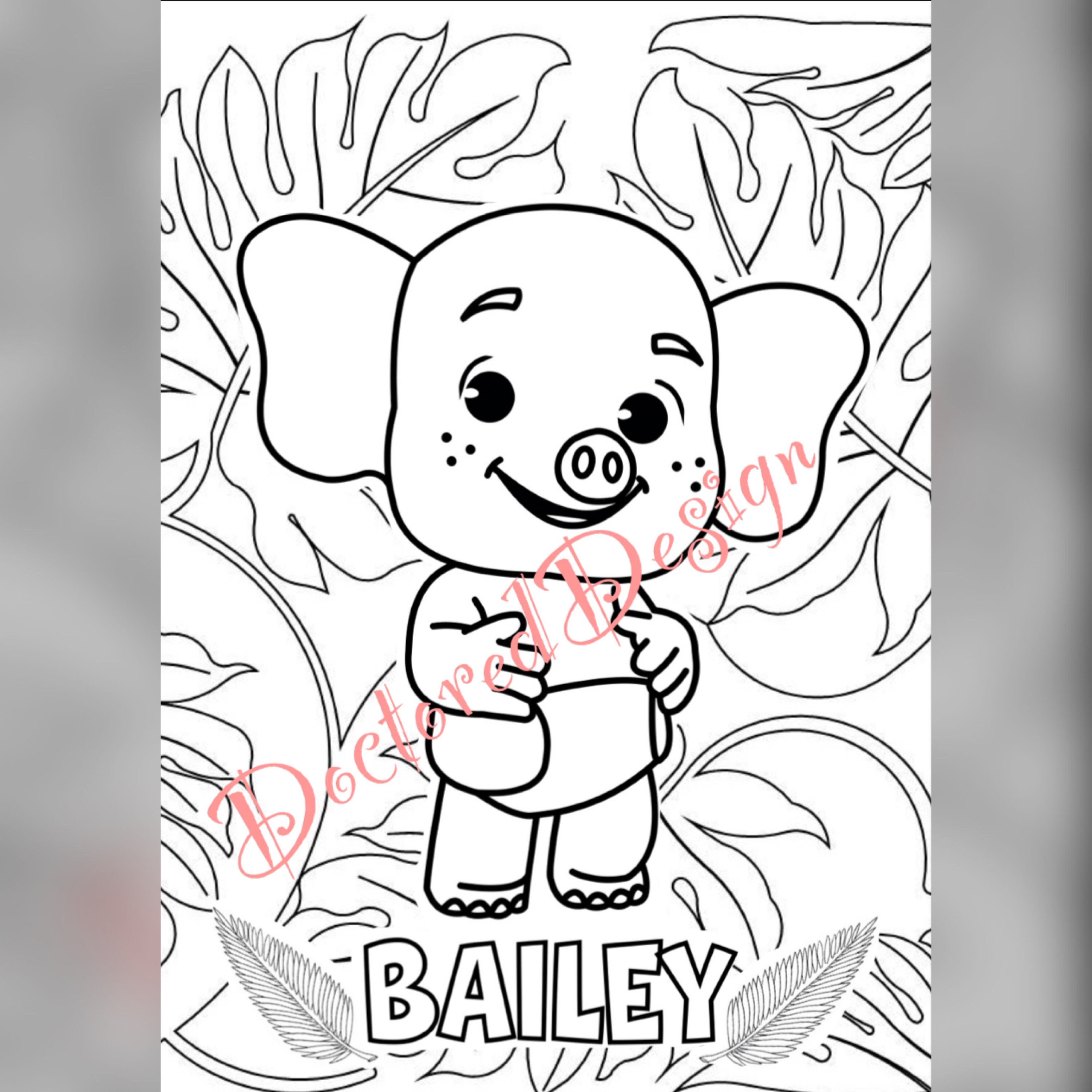 Personalized Word Party Coloring & Activity Sheets-word Party - Etsy