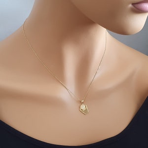 Solid Gold Basketball Player Necklace, Basketball Hoop Necklace ...
