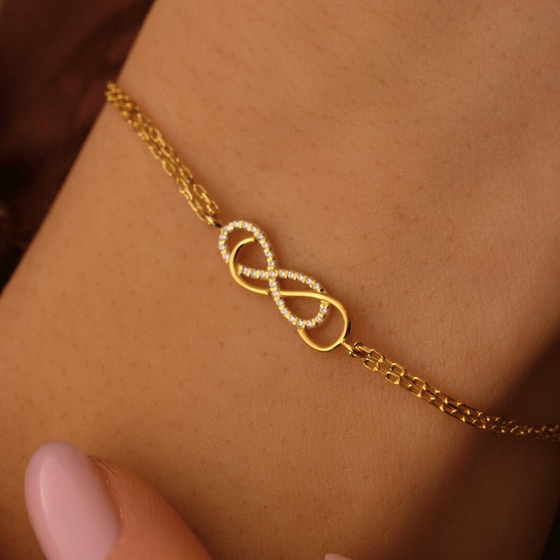 Infinity Bracelet - Etsy