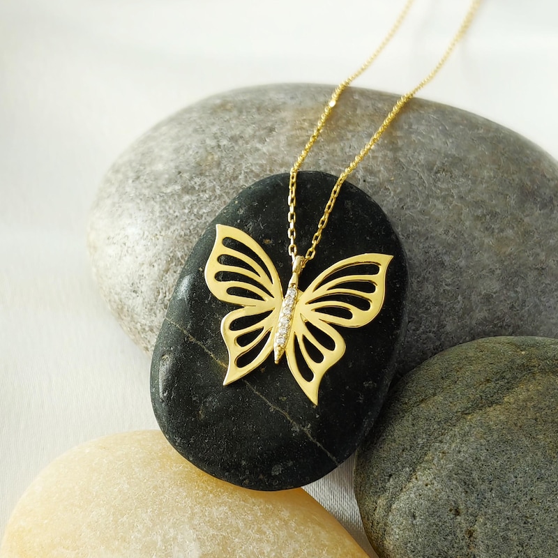 Butterfly Gold - Etsy