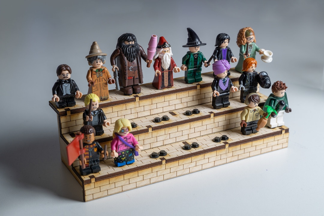 Minifigure Display Stand - Hold 20 Figures - Etsy