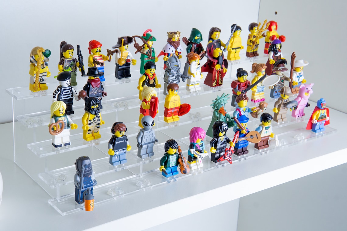 Minifigure Large Display Stand 56 Figure Riser - Etsy