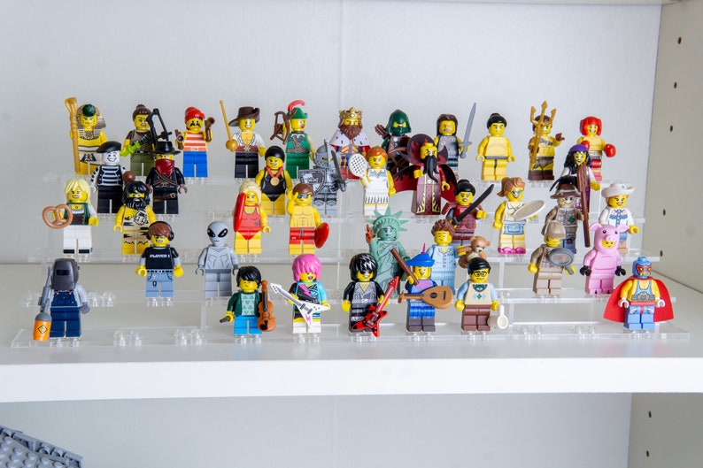 Minifigure Large Display Stand 56 Figure Riser - Etsy