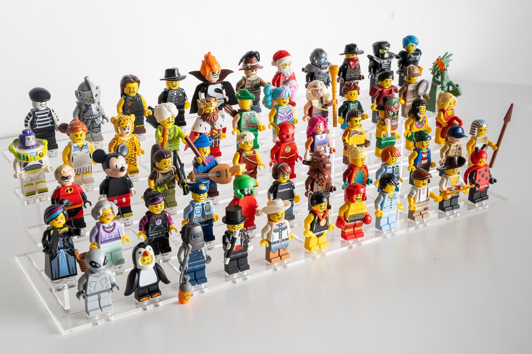 Minifigure Large Display Stand - 56 Figure Riser - Etsy