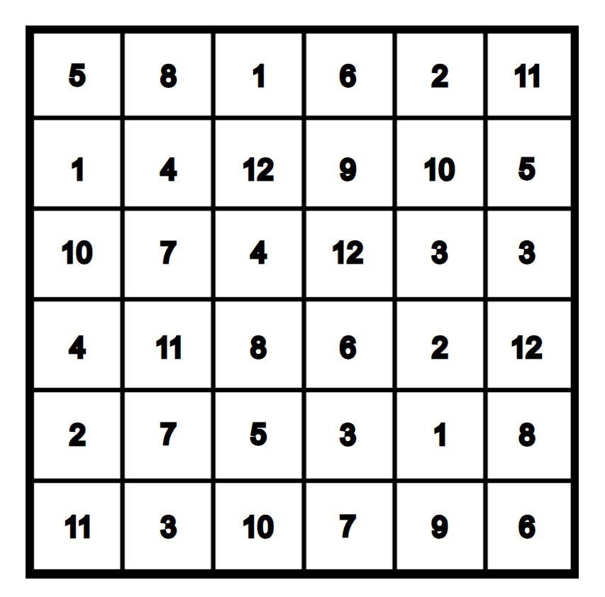 Dice Roll Bingo - Printable Game Board - Etsy