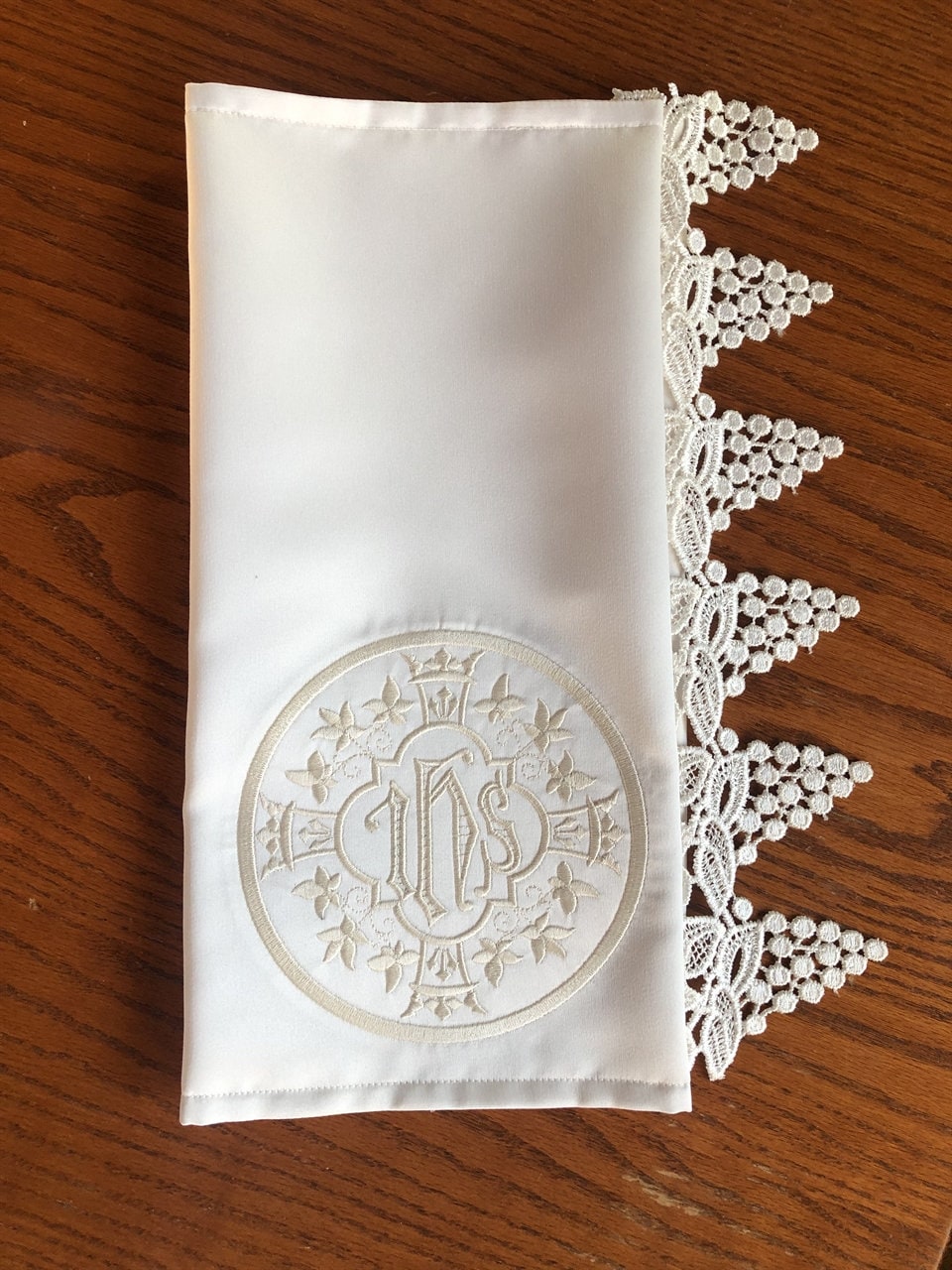 Home Altar Cloth With IHS Monogram - Etsy