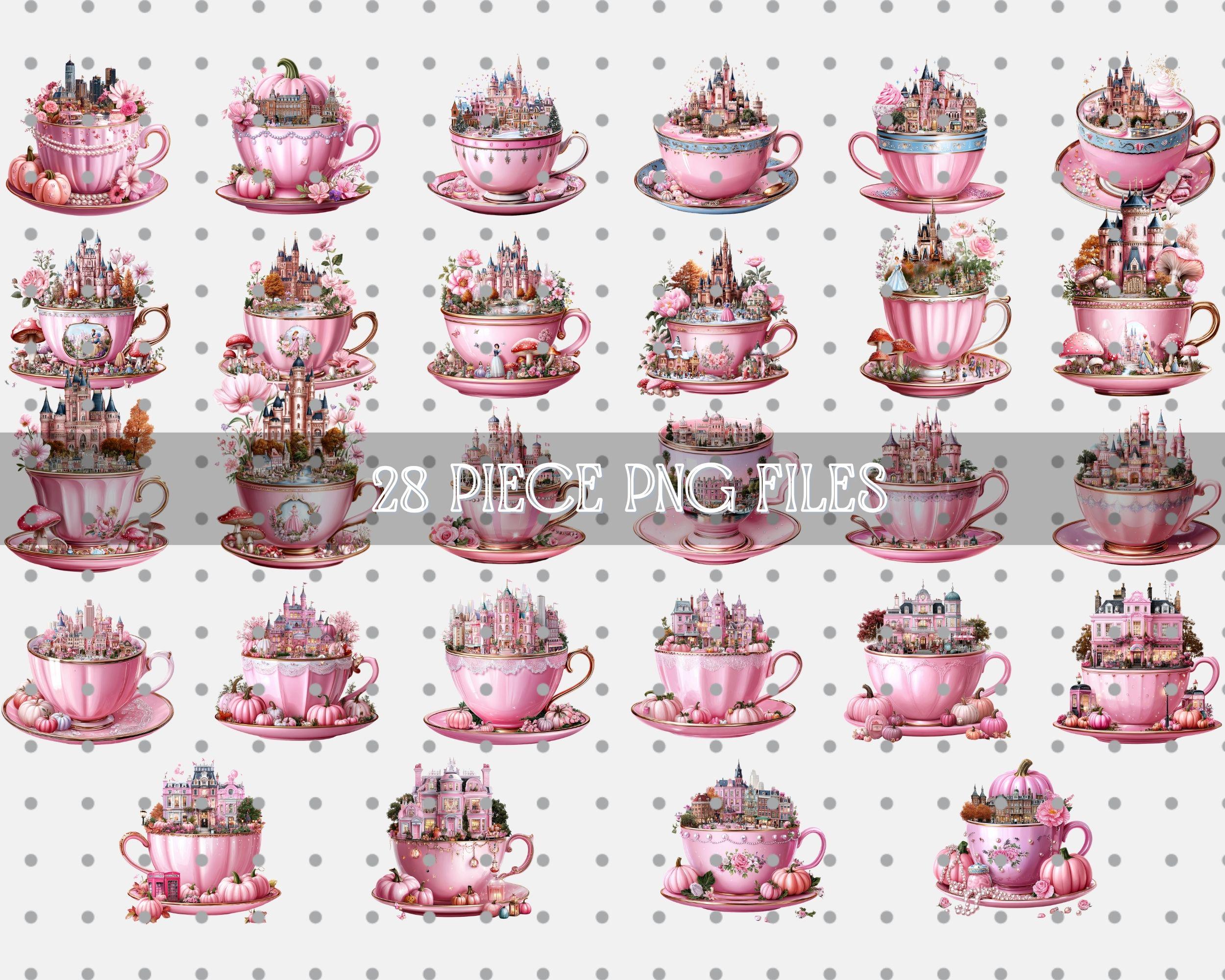 Magical Fantasy Cups Design PNG Clipart: 28 Piece Printable Art ...