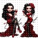 Gothic Party Clipart | PNG Art (digital Download, 42 Piece PNG Files ...