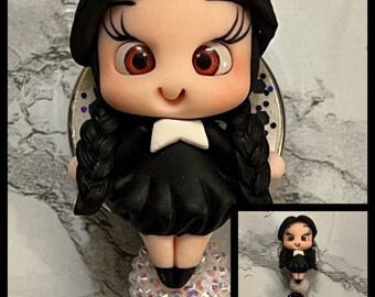 Wednesday Addams Badge - Etsy