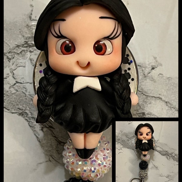 Wednesday Addams Badge - Etsy