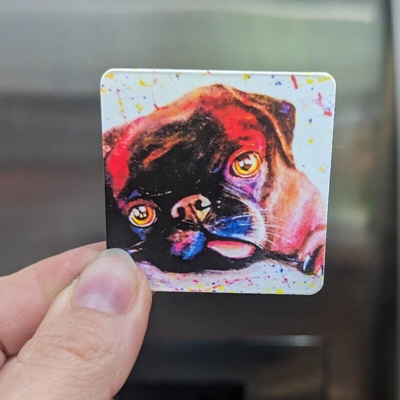 Pug Magnet - Etsy