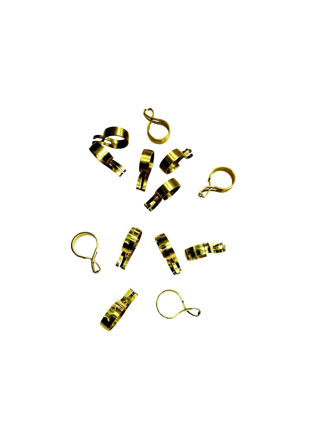 Hrlbrass Pinch Ring - Etsy