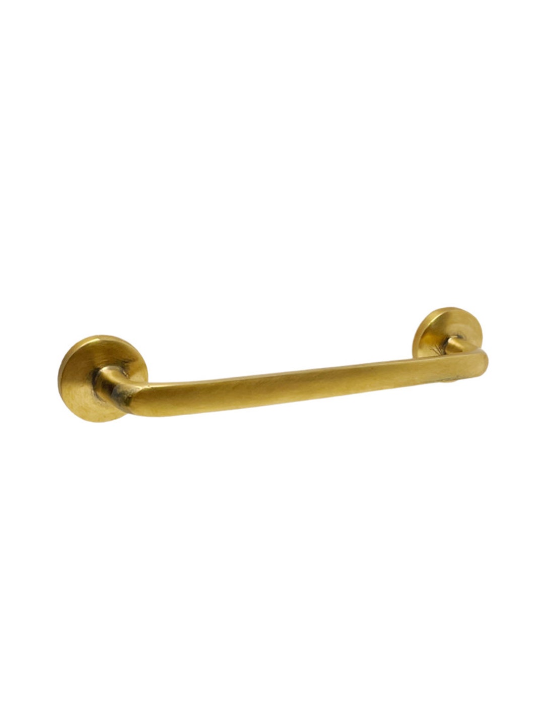 High Rock Cabinet Handle - Burnished Brass - Etsy