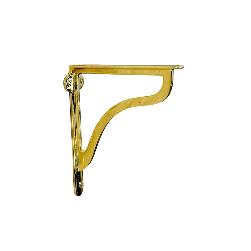 Brass Glass Shelf - Etsy