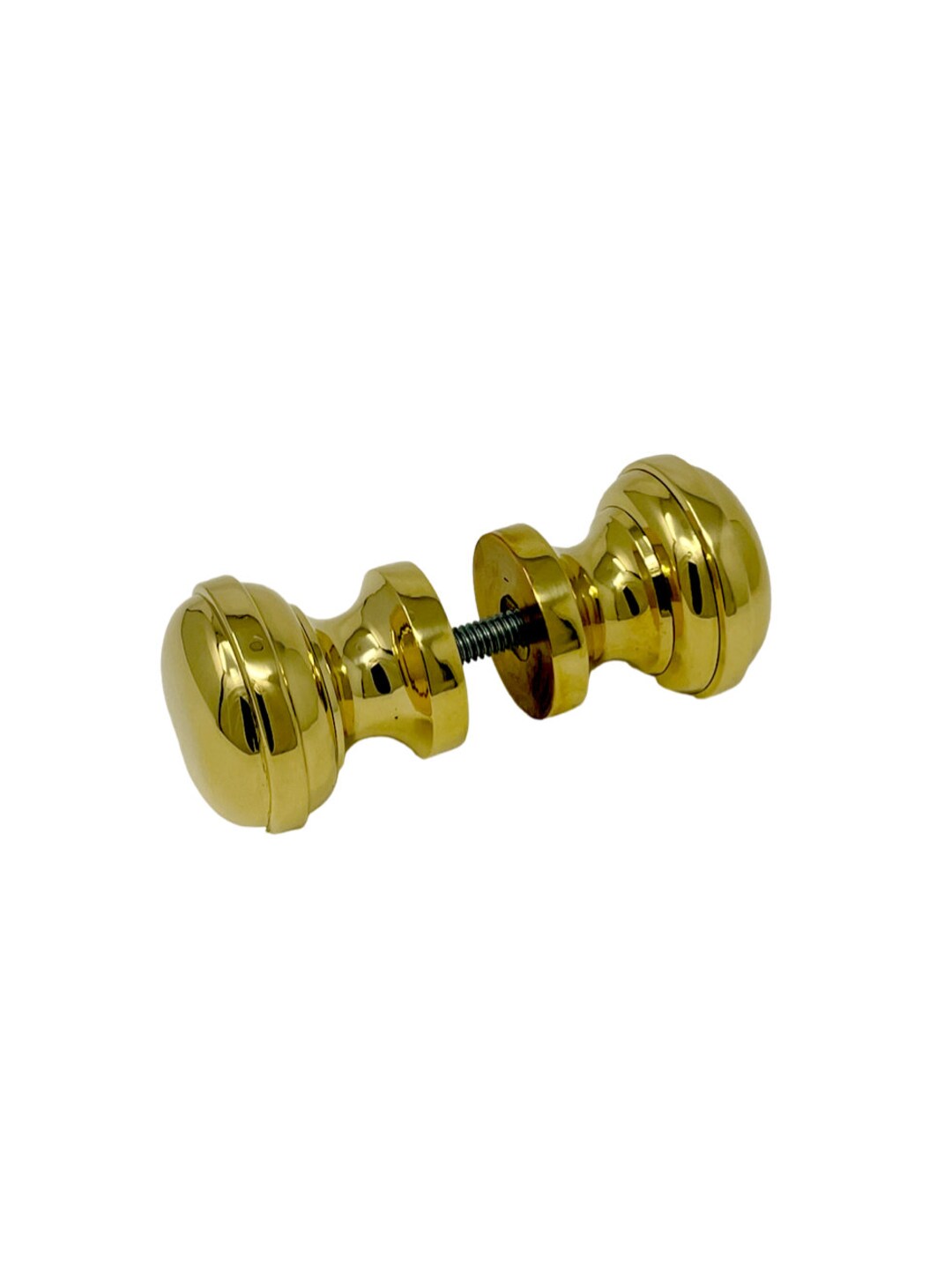 Hrlbrass Shower Door Knob - Polished Unlacquered Brass - Etsy