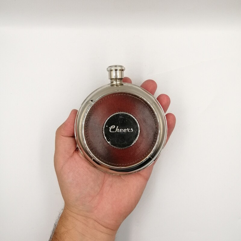 Vintage Flask - Etsy