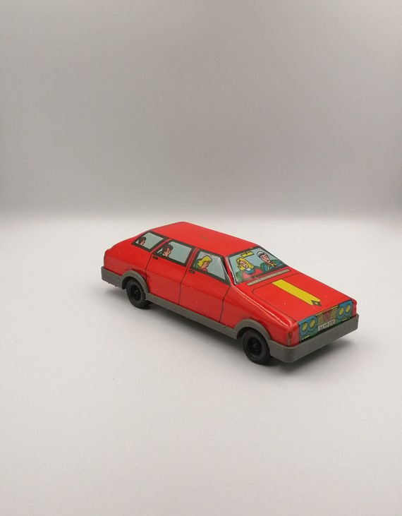Vintage Tin Toy Car 1970-1980's Collection Made in - Etsy