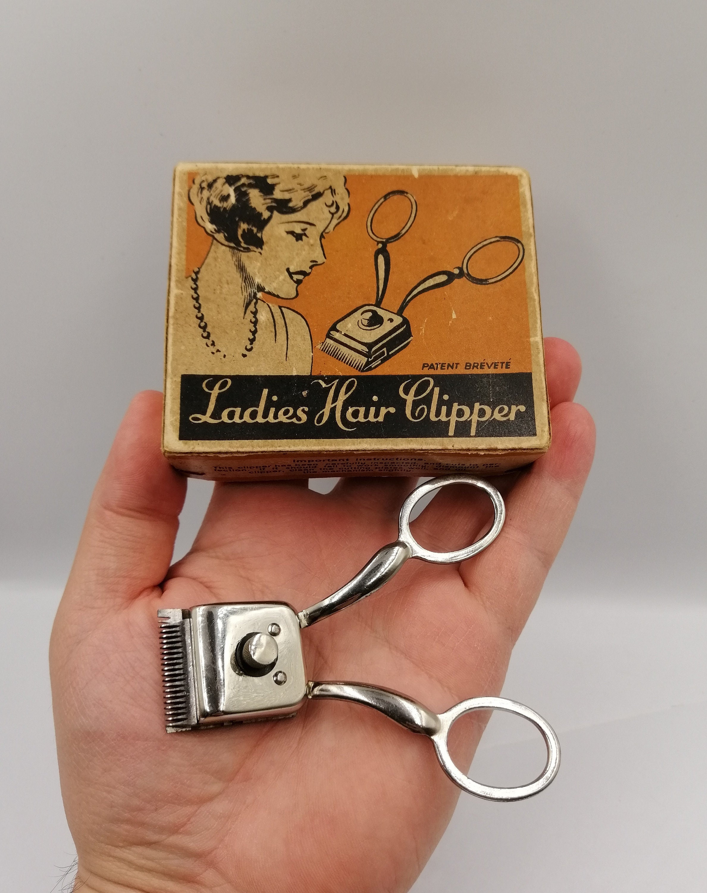 Antique Ladies Hair Clipper, Estimatedly 1940-1950s, Made in Germany ...