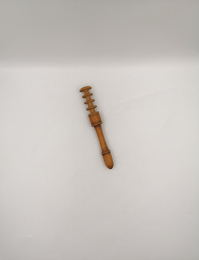 Antique Needle Box, Estimatedly 1900s, Handmade, Boxwood, 3 in 1, Pin ...