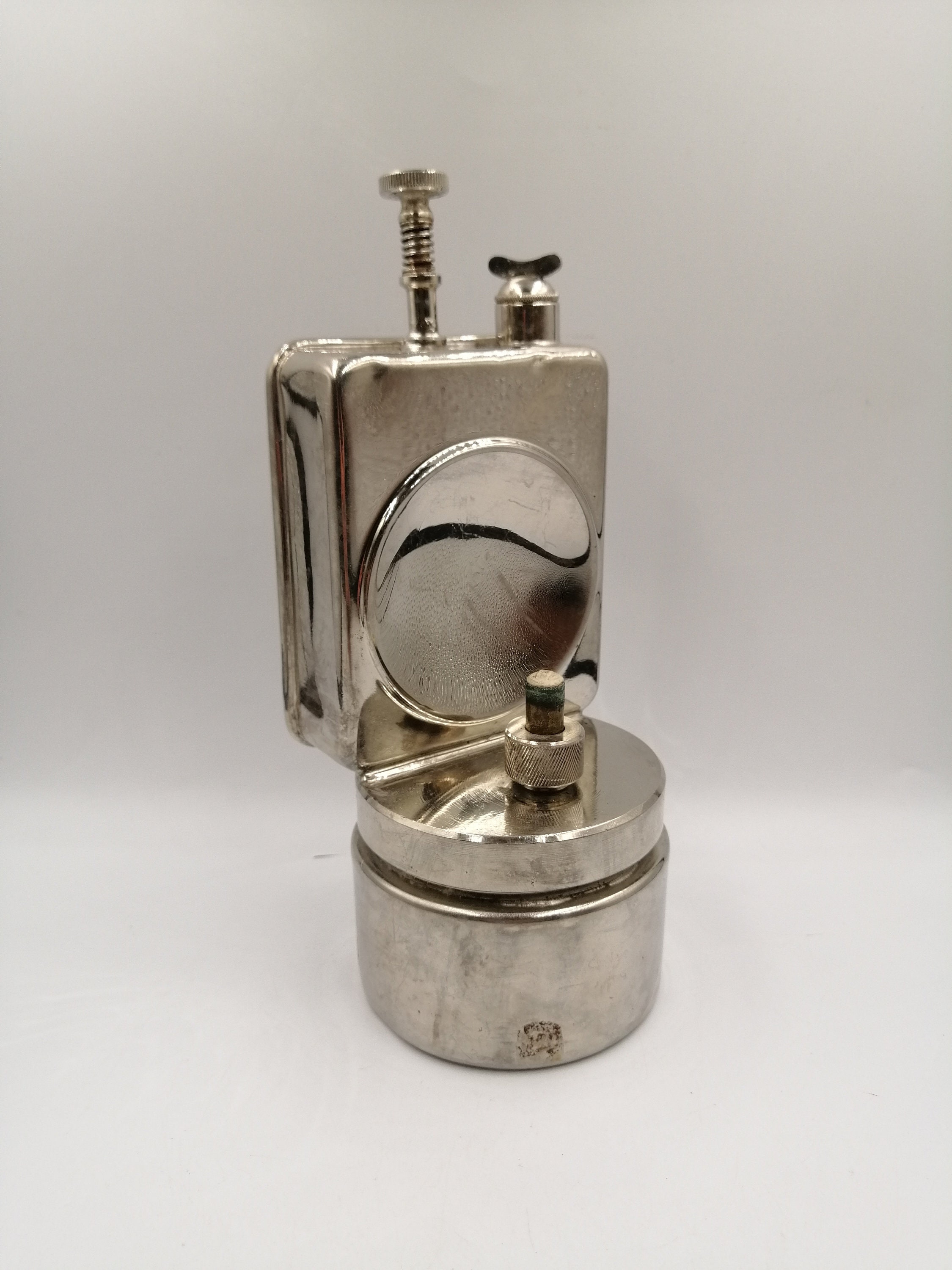 Antique Carbide Lamp, Estimatedly 1950-1960s, Mining & Military, Good ...
