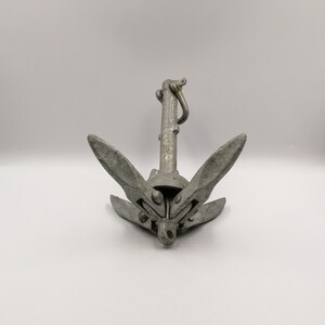 Vintage Boat Anchor, Estimatedly 2000s, Small Mini Metal Anchor, for ...