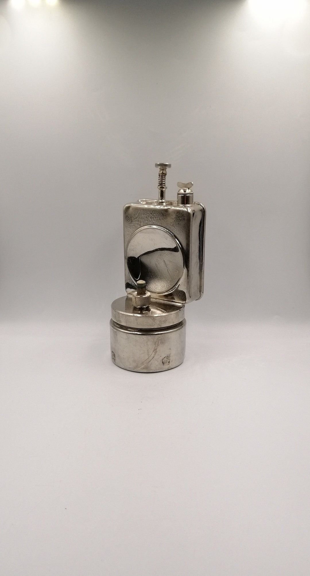 Antique Carbide Lamp, Estimatedly 1950-1960s, Mining & Military, Good ...