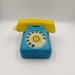 Vintage Children's Plastic Telephone Toy, Estimatedly 1960's, Original ...