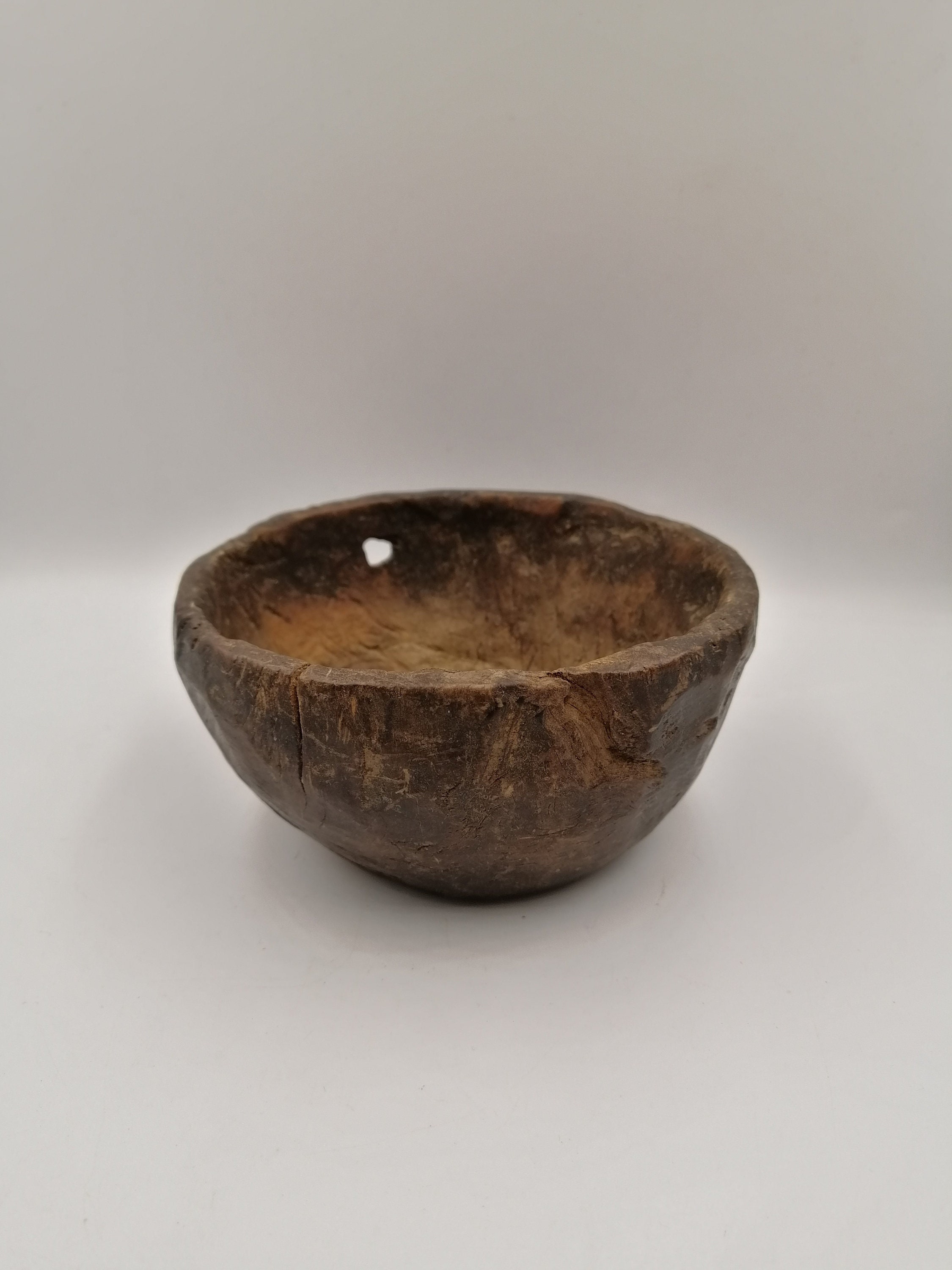Antique Wood Bowl, Approximately 1900s, Ottoman Empire, Anatolia Region ...
