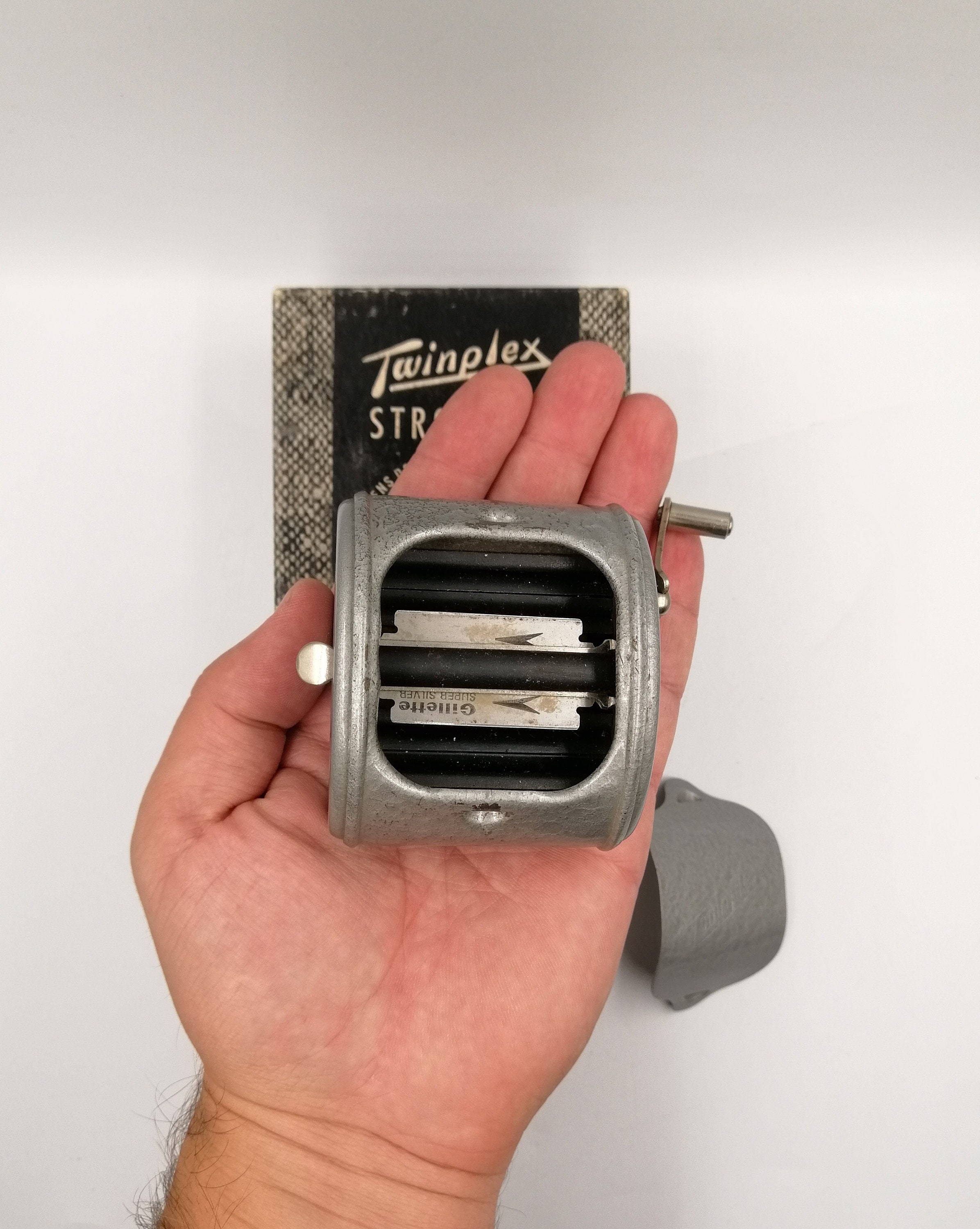 Antique Razor Sharping Machine, Estimatedly 1920-1930s, Twinplex ...