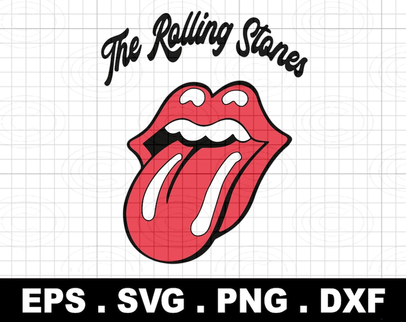 The Rolling Stones Png, Hot Lips Svg, Rolling Stones Lips Svg, Lips ...
