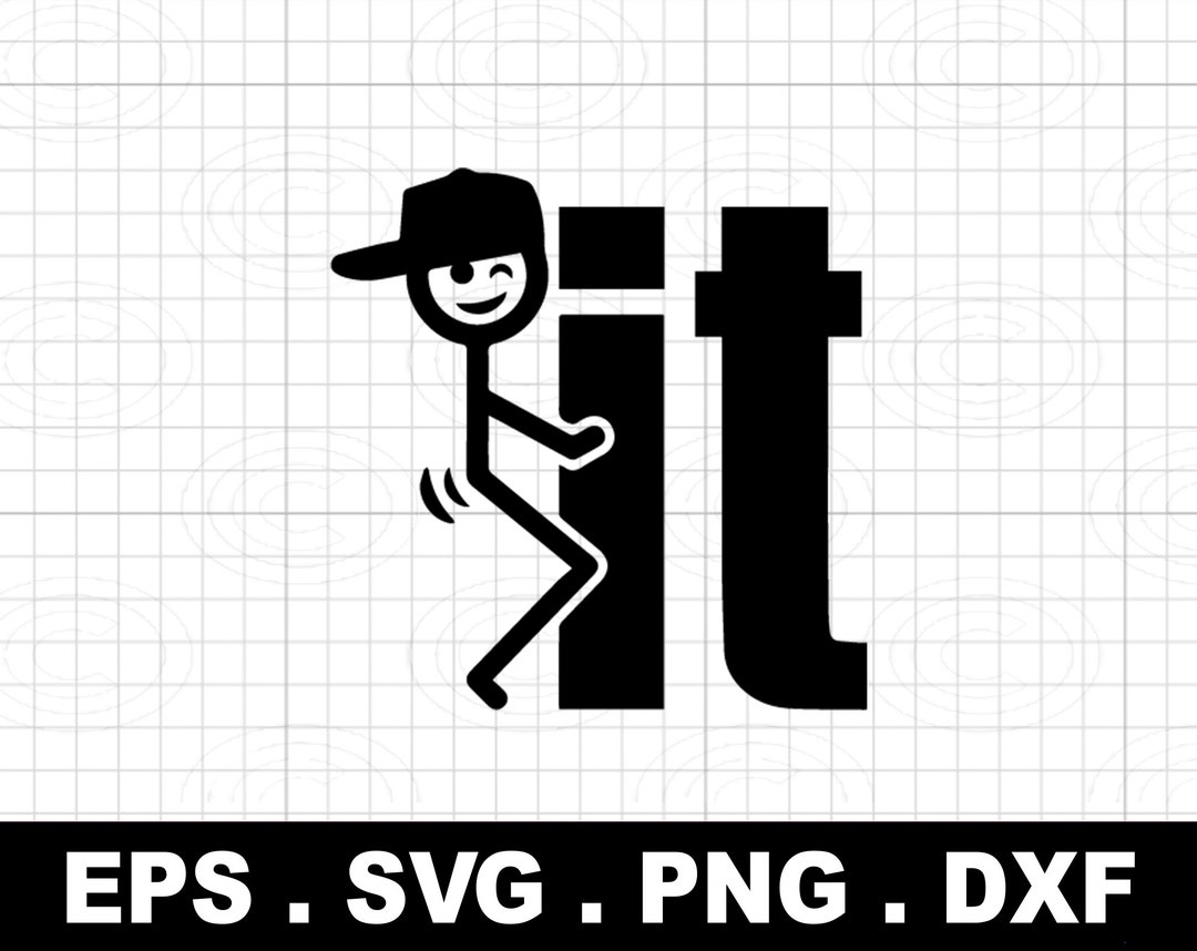 F It Guy Logo Svg F It Svg Funny Svg F It Stick Guy Stick - Etsy