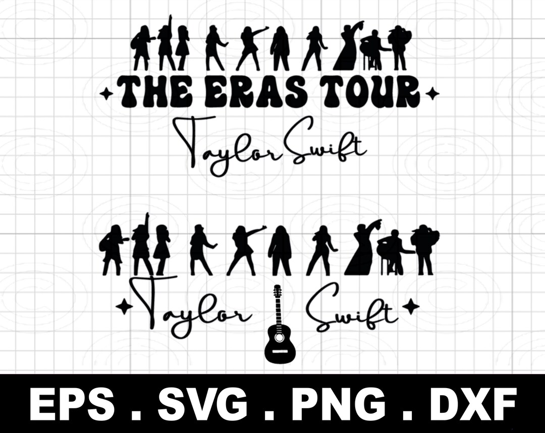 The Eras Tour PNG Taylor Swift Svg Taylor Concert PNG - Etsy UK