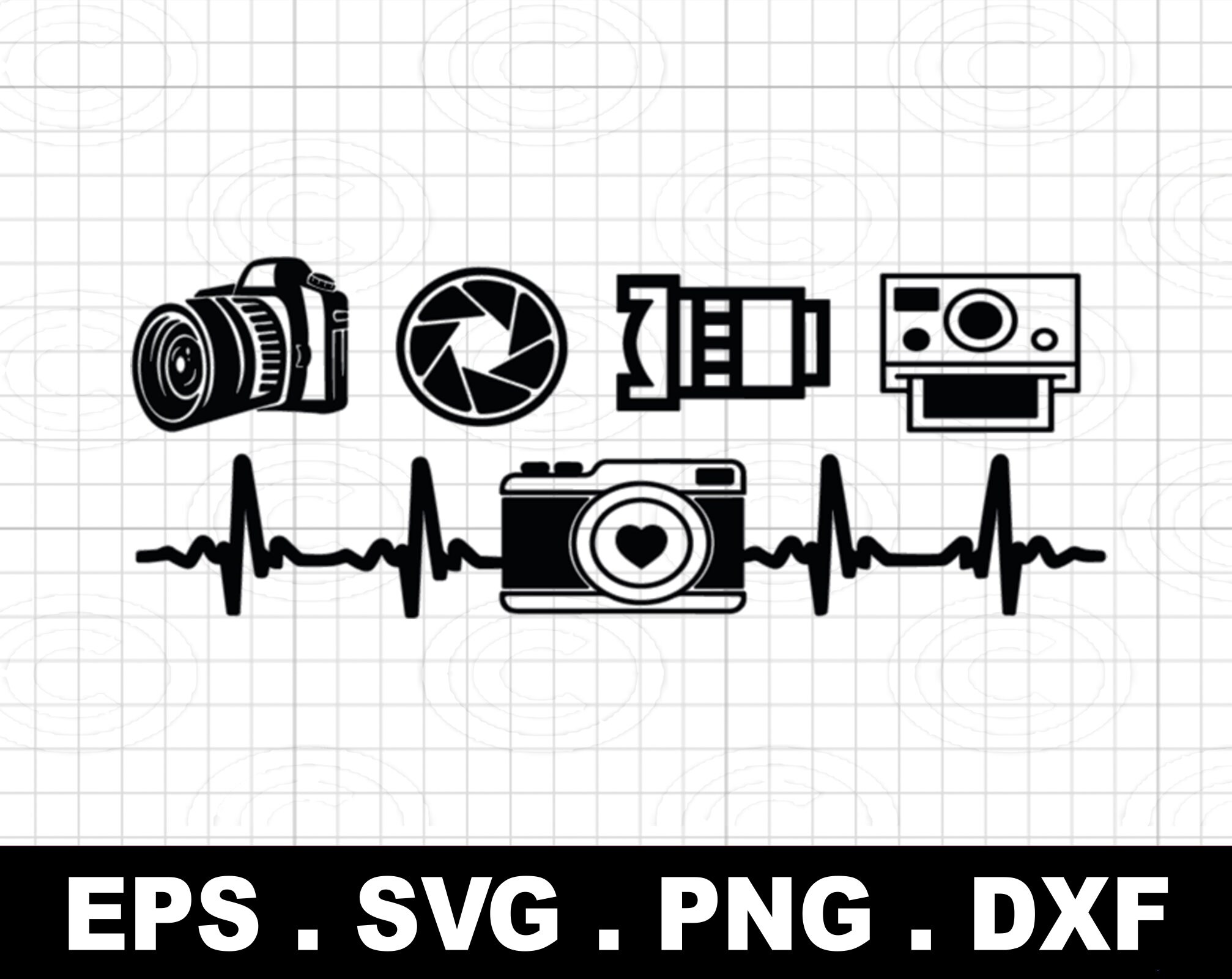 Photography Svg, Camera SVG, Photographer Png, Camera Clipart, Cricut ...