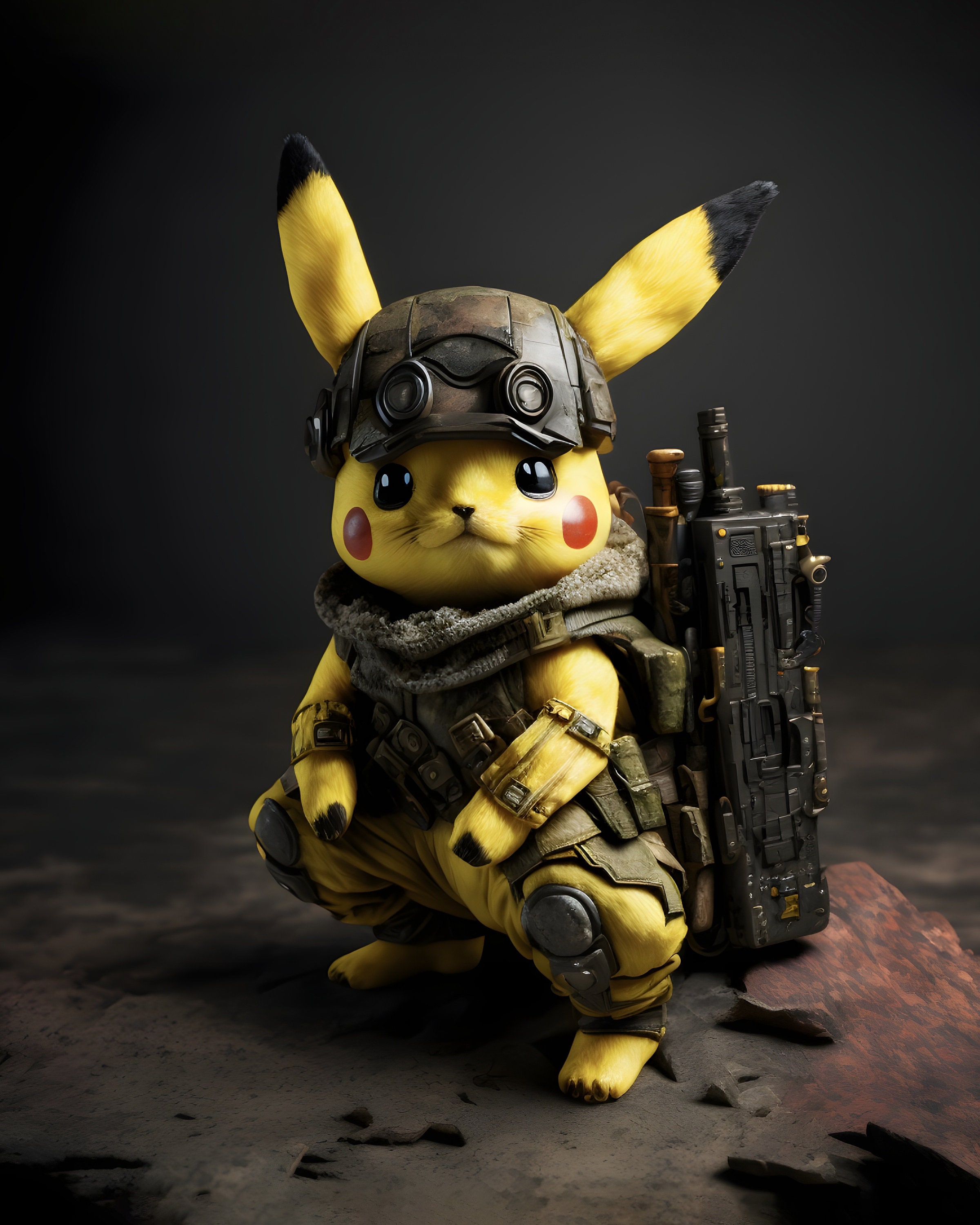 Pikachu Call Of Duty Outfit Inspired Digital Download Etsy