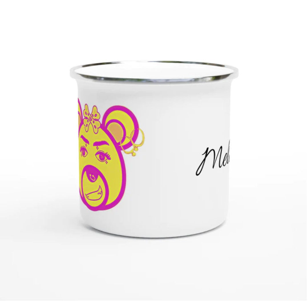 Customizable Punk Bear Mug With Image and Name Choice - Etsy