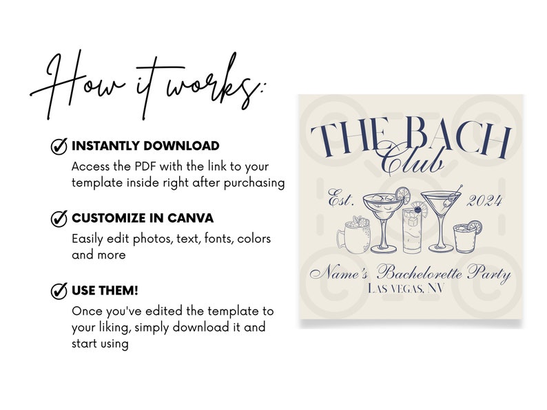 The Bach Club - PNG | JPEG | SVG Digital Download - Editable on Canva ...