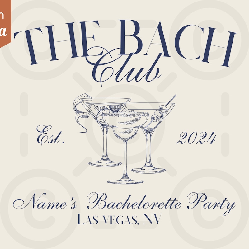 Beach Bachelorette Logo Svg - Etsy