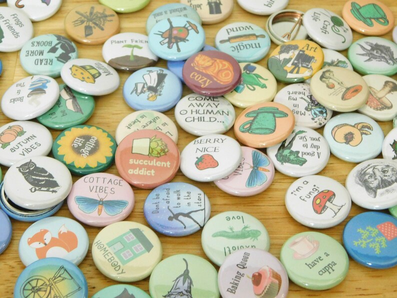 Cottagecore Button Blind Bags (cottage Core Small Gift Stocking Stuffer ...