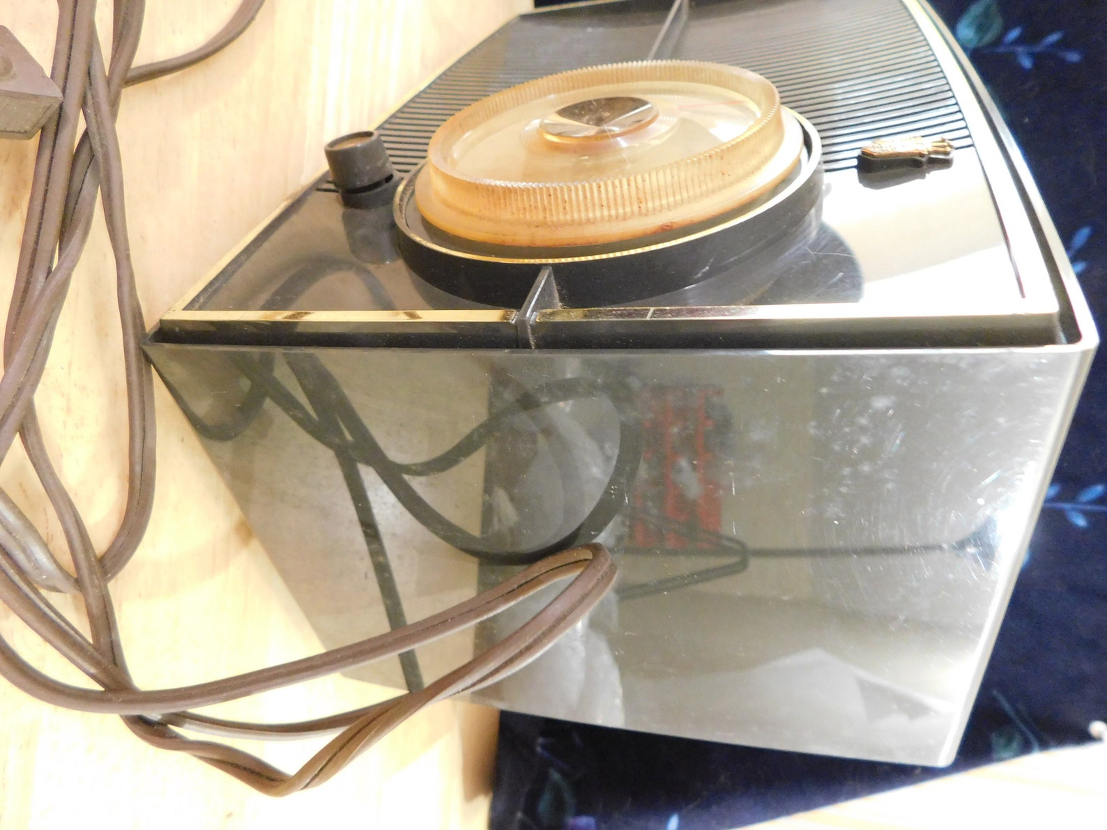 Vintage 1950's Zenith Tube Type Radio Model H509 WORKS 10x6.5x4.75 am ...