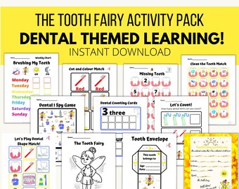 Parts of A Tooth Worksheet, Dental Coloring Pages, Tooth Fairy ...
