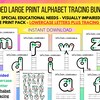Large Print Phase 2 High Frequency Words, Guided Tracing Activity ...