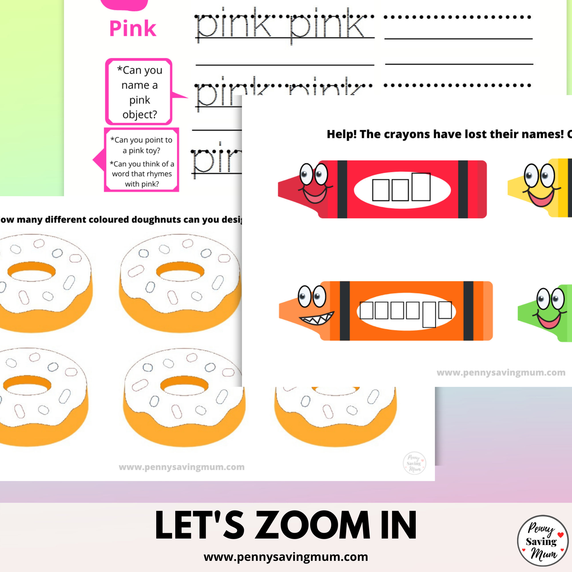 Fun With Colours Educational Printables - Etsy